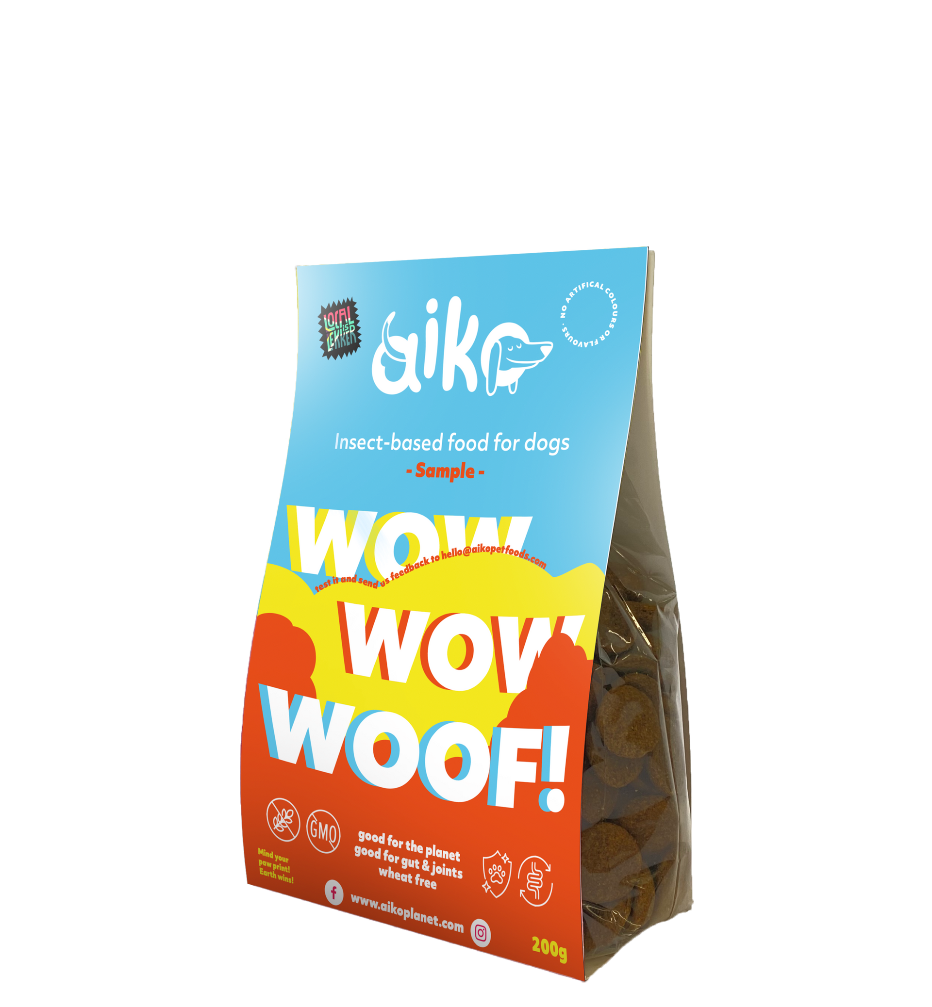 Aiko-complete, balanced insect-based pet food, delicious & nutritious